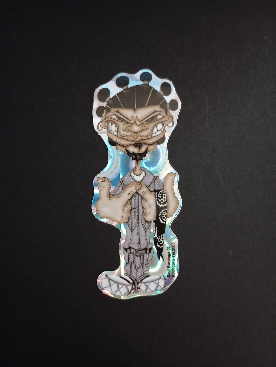 Vintage LA Chicano Holographic Sticker - Etsy