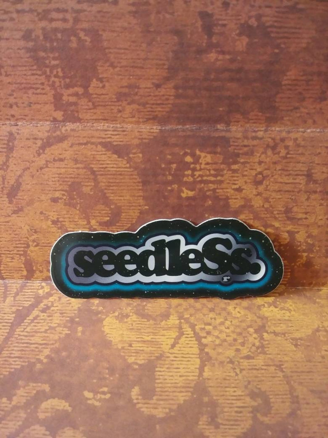 Seedless Brand Vinyl Sticker - Etsy