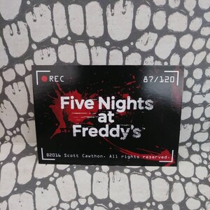 FNAF Five Nights at Freddy's Trading Card - Etsy