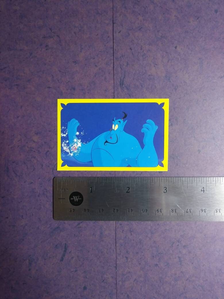 Vintage Aladdin Genie Sticker 90s - Etsy