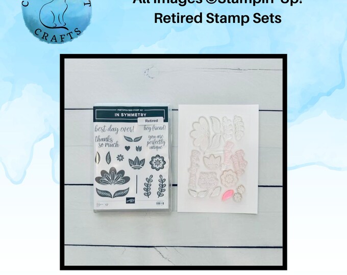 Retired Stampin' Up Stamp Sets Group 6 in Symmetry - Etsy