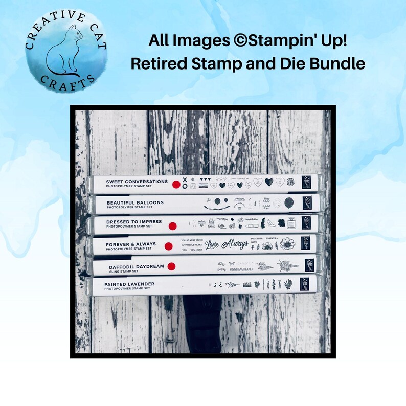 Stampin' Up! Stamp Sets and Dies - Group 22 - Etsy