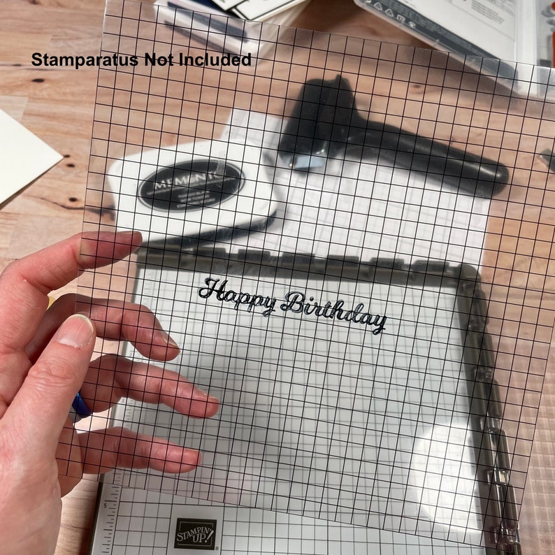 Stamparatus Positioning Tool - Physical Item - Etsy