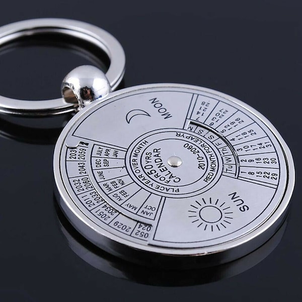 Calendar Keychain - Etsy