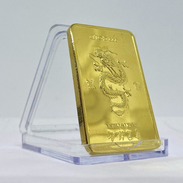 Miniature Gold Bar - Etsy