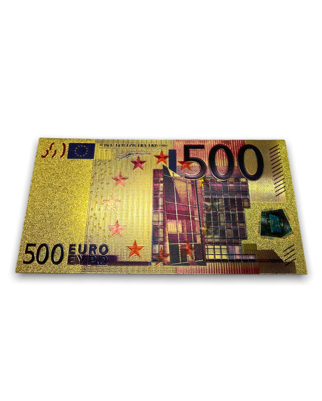 Euro 500 Note Gold Banknote Collectible Banknote EUR Amazing Quality ...