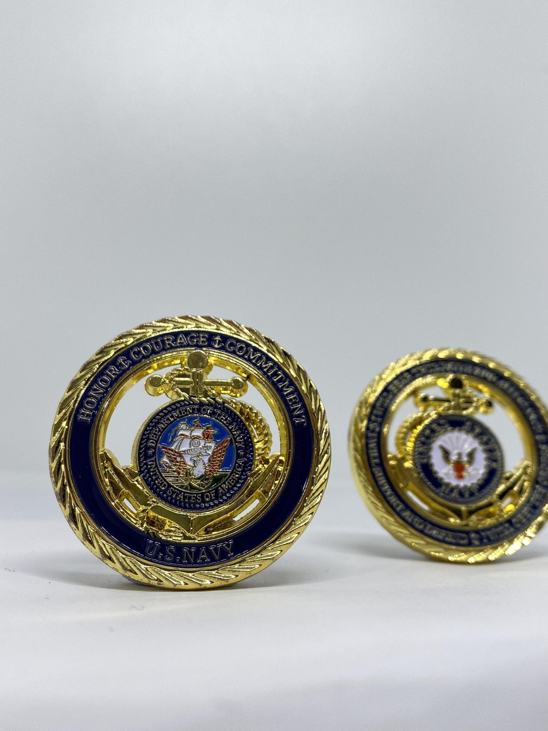 Gold USA Army NAVY Coin American Coin Concept Memorable Coin - Etsy