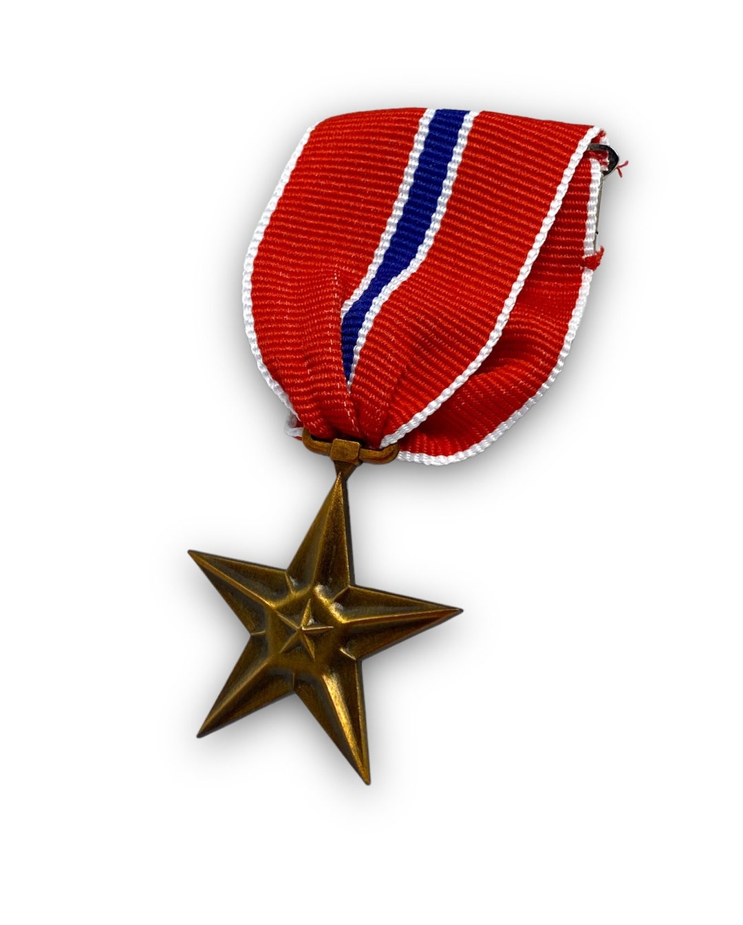Bronze Star Medal Military War Medal USA Replica for Military Merit ...