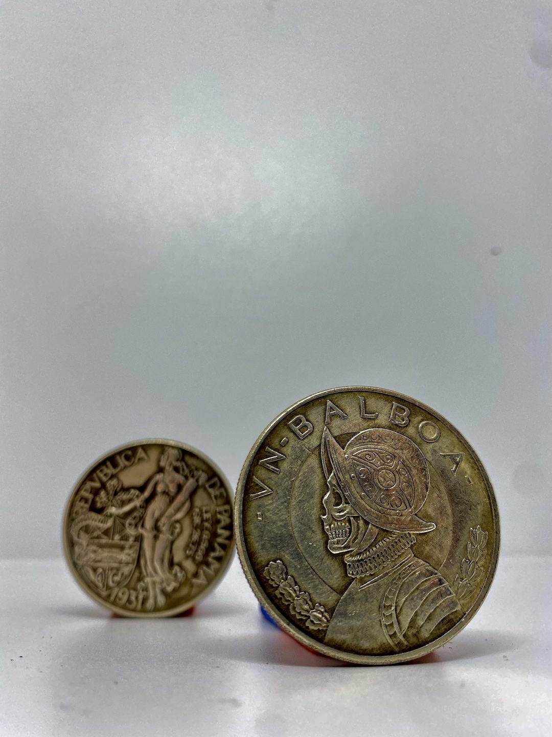 Panama VN Balboa Skeleton Coin 1931 Silver Plated Proof Coin REPLICA ...