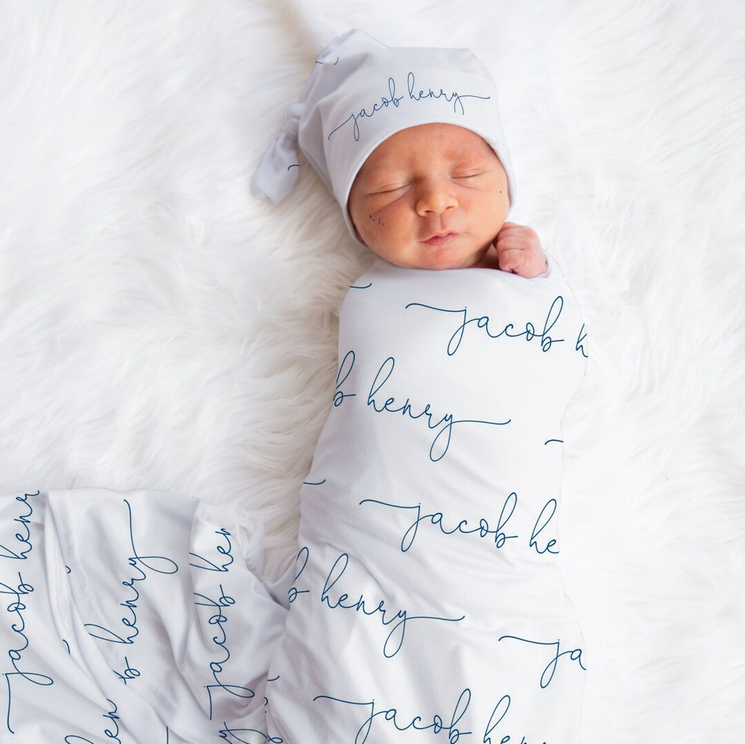 Personalised Custom Swaddle Swaddle for Newborn Custom Baby Swaddle ...