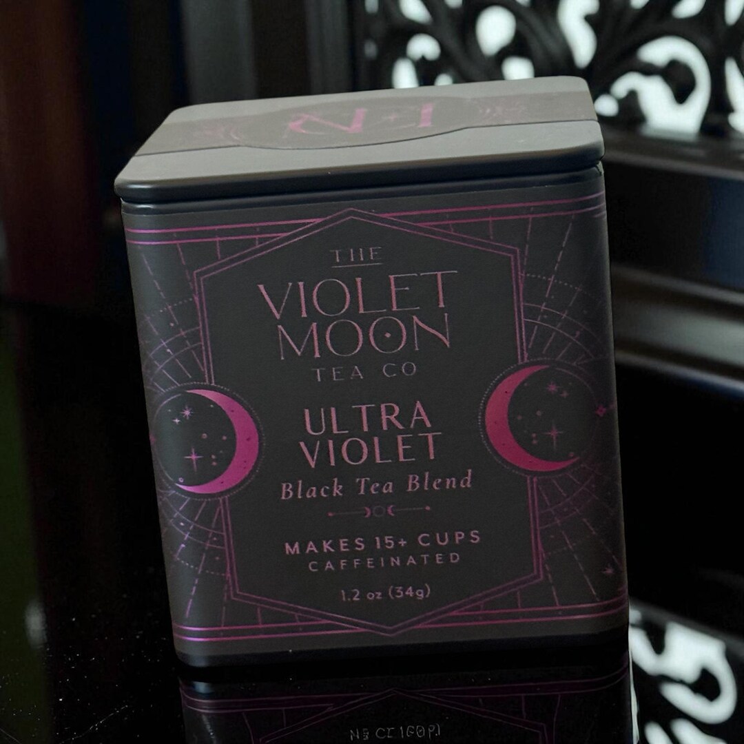 Ultraviolet Violet, Vanilla, Coconut Black Tea Mixed Blend - Etsy