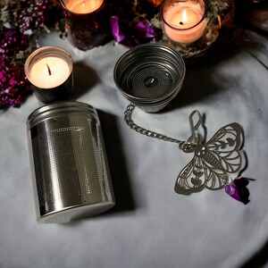 Death's-head Stainless Steel Hanging Tea Infuser - Etsy