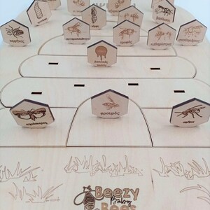 Multi-level Board beehive for Flisat Table / TROFAST Bin Activities - Etsy