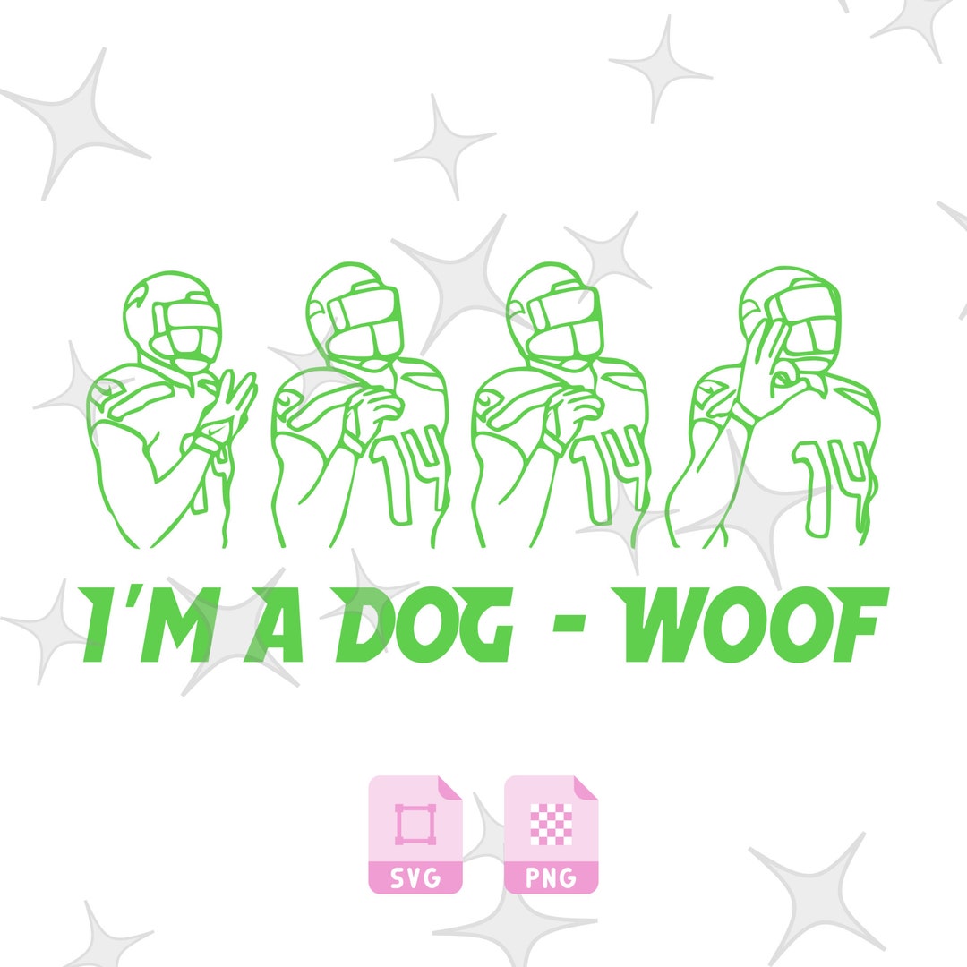 DK Metcalf American Sign Language SVG/PNG - Etsy