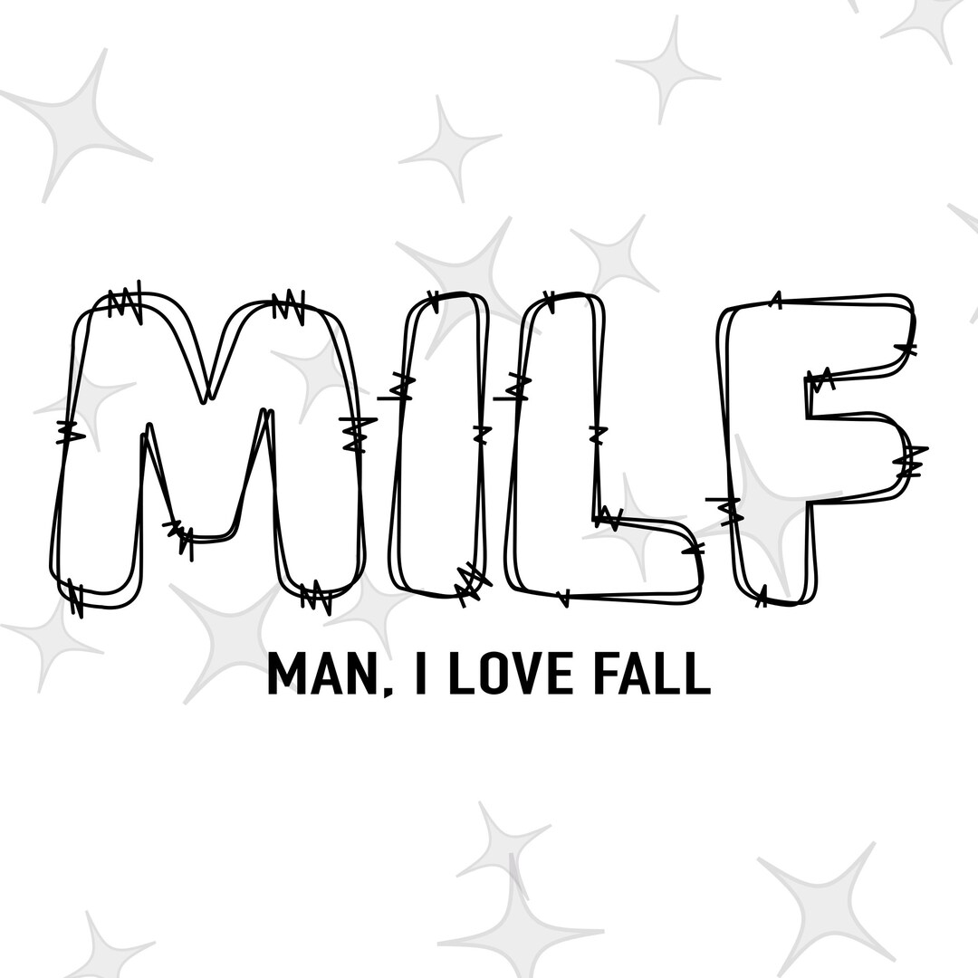 MILF Man I Love Fall SVG - Etsy