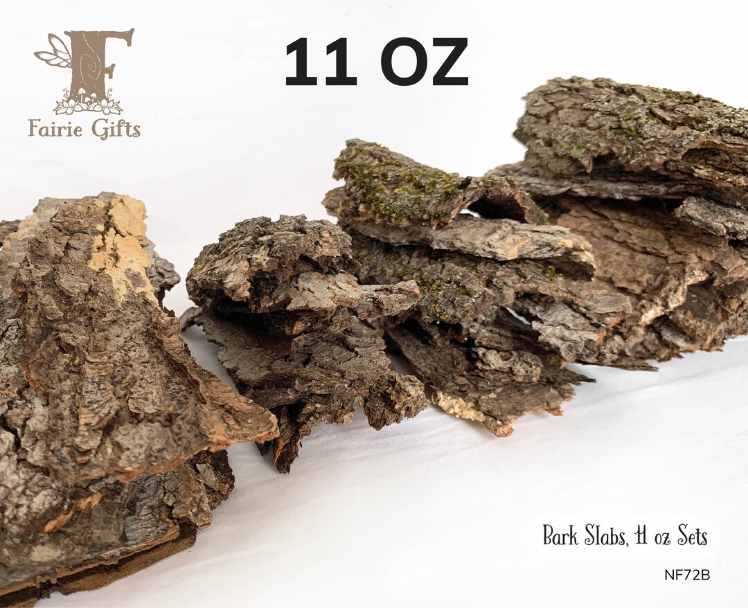 Maple Bark 11-11.5 Oz, Natural Bark Flats, Hardwood Bark, Curvy Bark ...