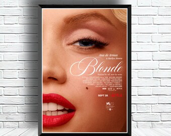 Blonde Film Poster - Etsy