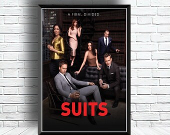 Suits Tv Show Poster | Etsy