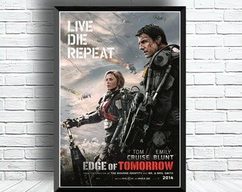 Edge of Tomorrow Poster - Etsy