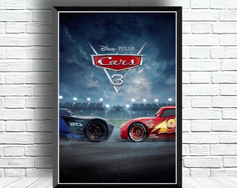 Cars 3 Movie Posters - Etsy