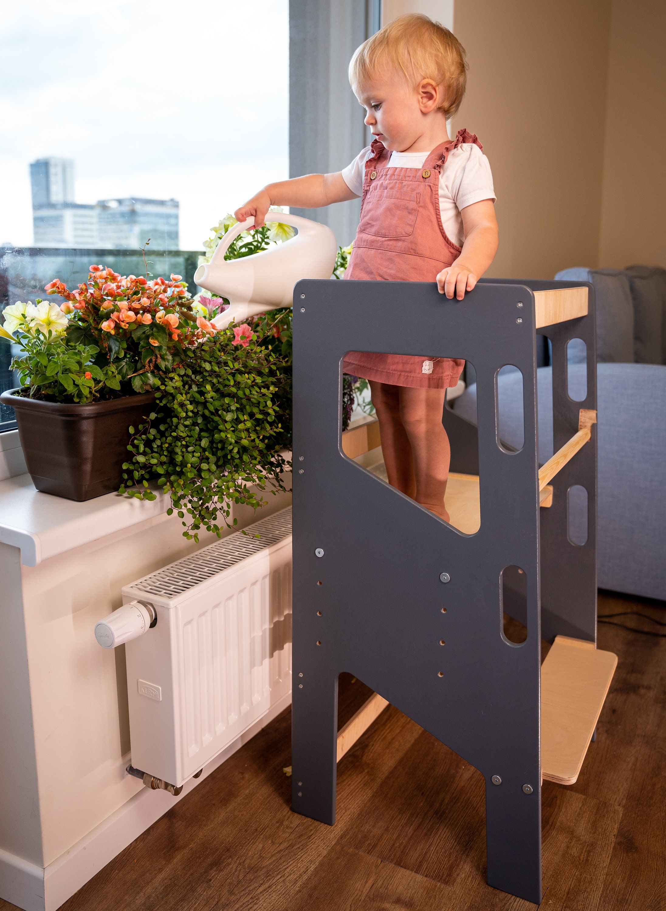 Montessori Tower- Montessori Toys- Montessori Furniture- Kitchen Tower ...
