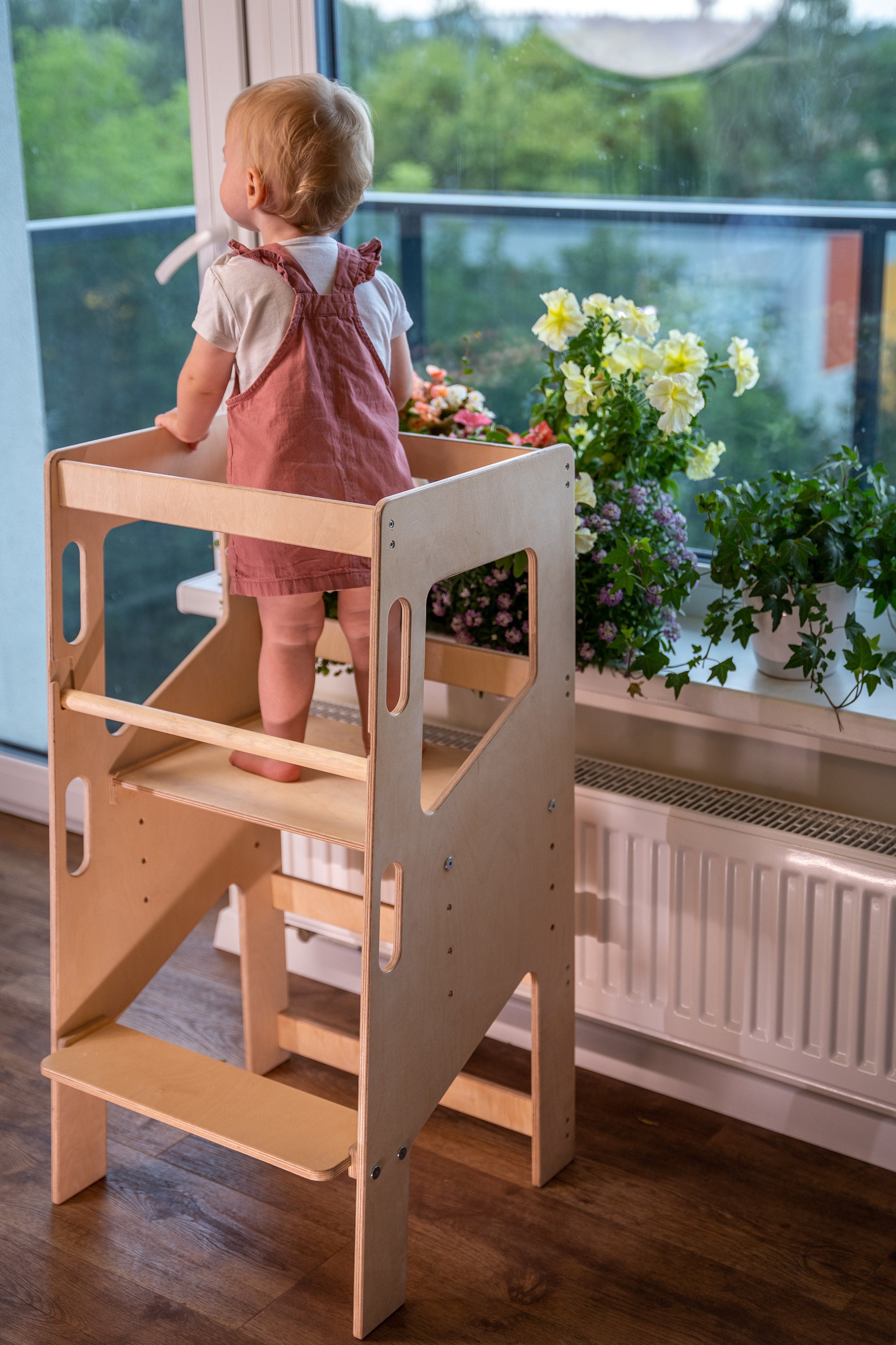 Montessori Tower- Montessori Toys- Montessori Furniture- Kitchen Tower ...