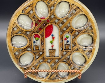 Ceramic Tree Deviled Egg Holder - Etsy