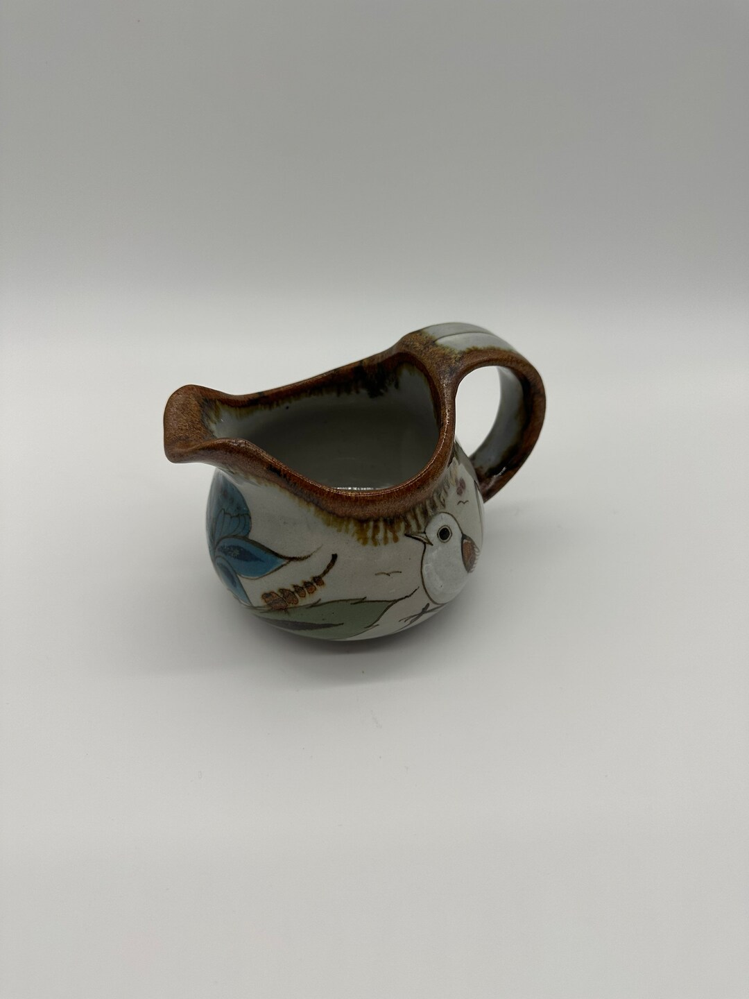 Vintage Ken Edwards Pottery Tonala Mexico Stoneware Creamer Pitcher ...