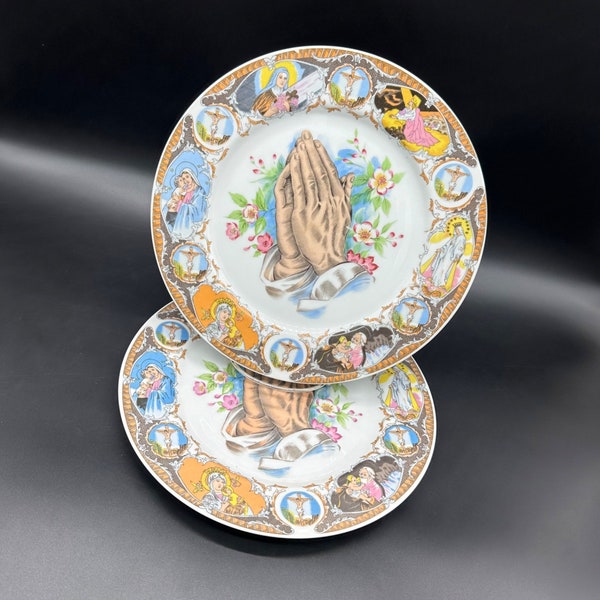 Praying Hands Plate - Etsy