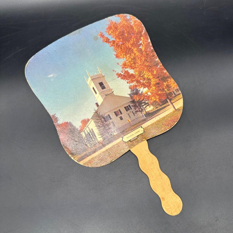 Antique Blue Hand Fan - Etsy