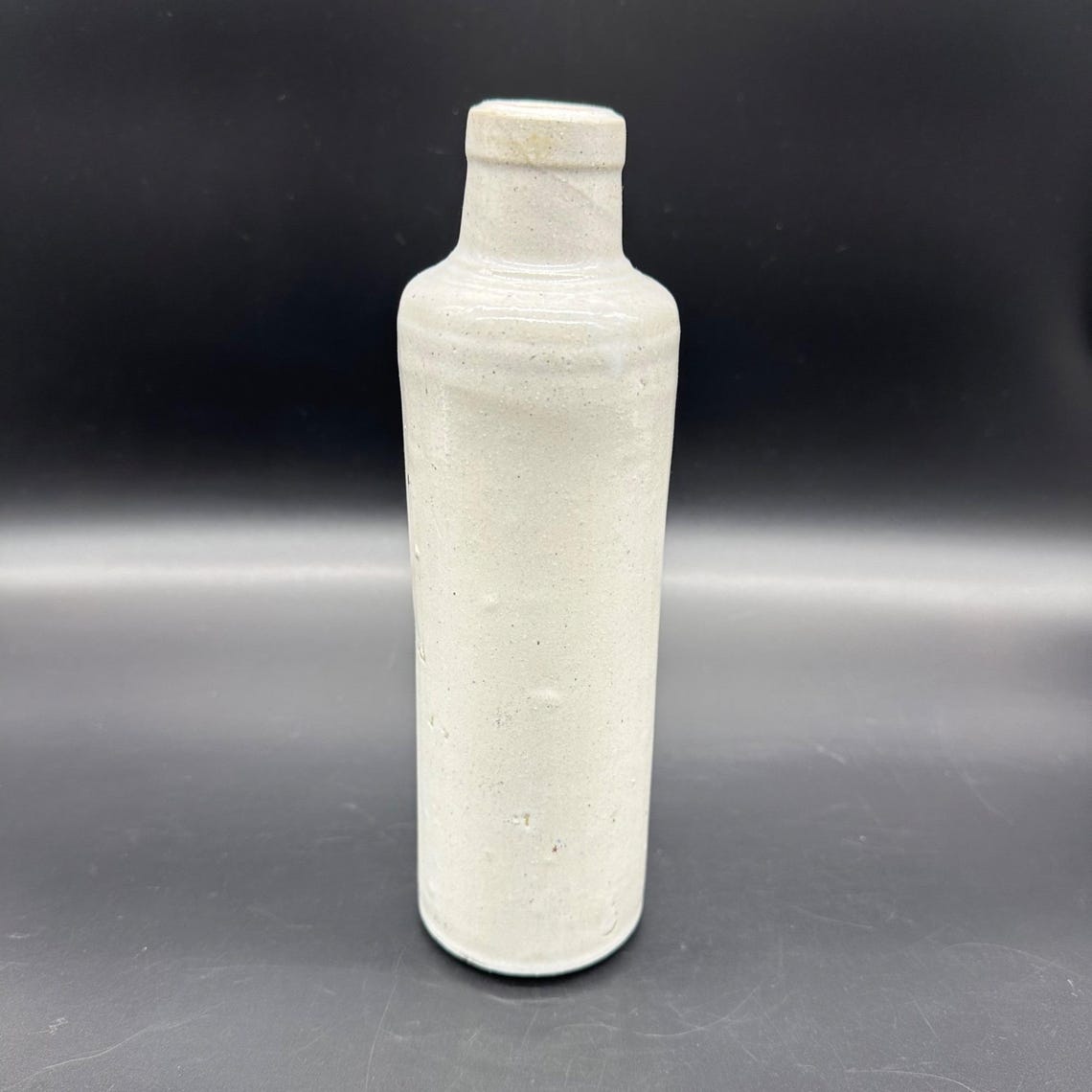 Stoneware Bottle Decanter Vase Pottery Gray Farmhouse Decor Retro ...