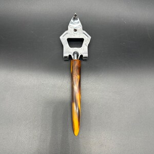 Vintage Can Tapper Bottle Jar Opener Lid Lift Marbled Butterscotch ...
