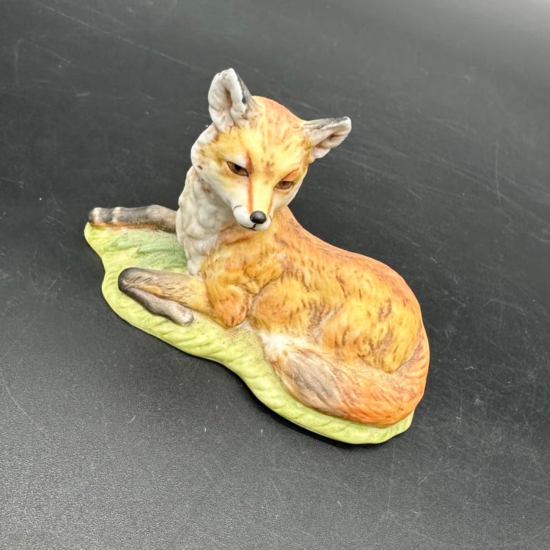 Fox Figurine - Etsy