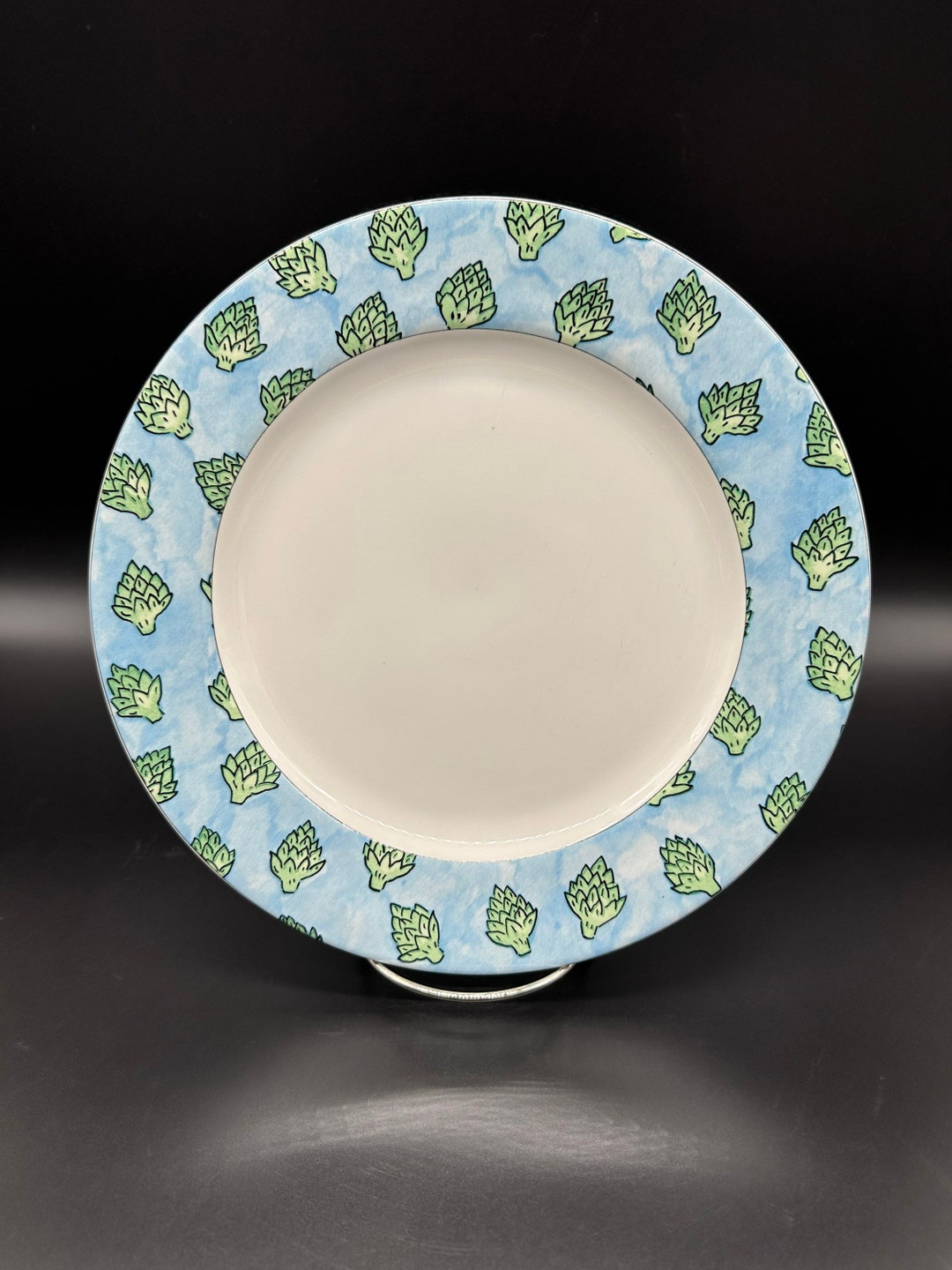 Vintage Fitz and Floyd Dinner Plate Seed Package Habitat Americana ...