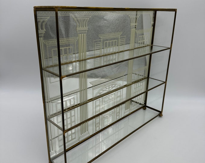Vintage Franklin Mint Gone With the Wind Miniatures Tara Glass Display ...