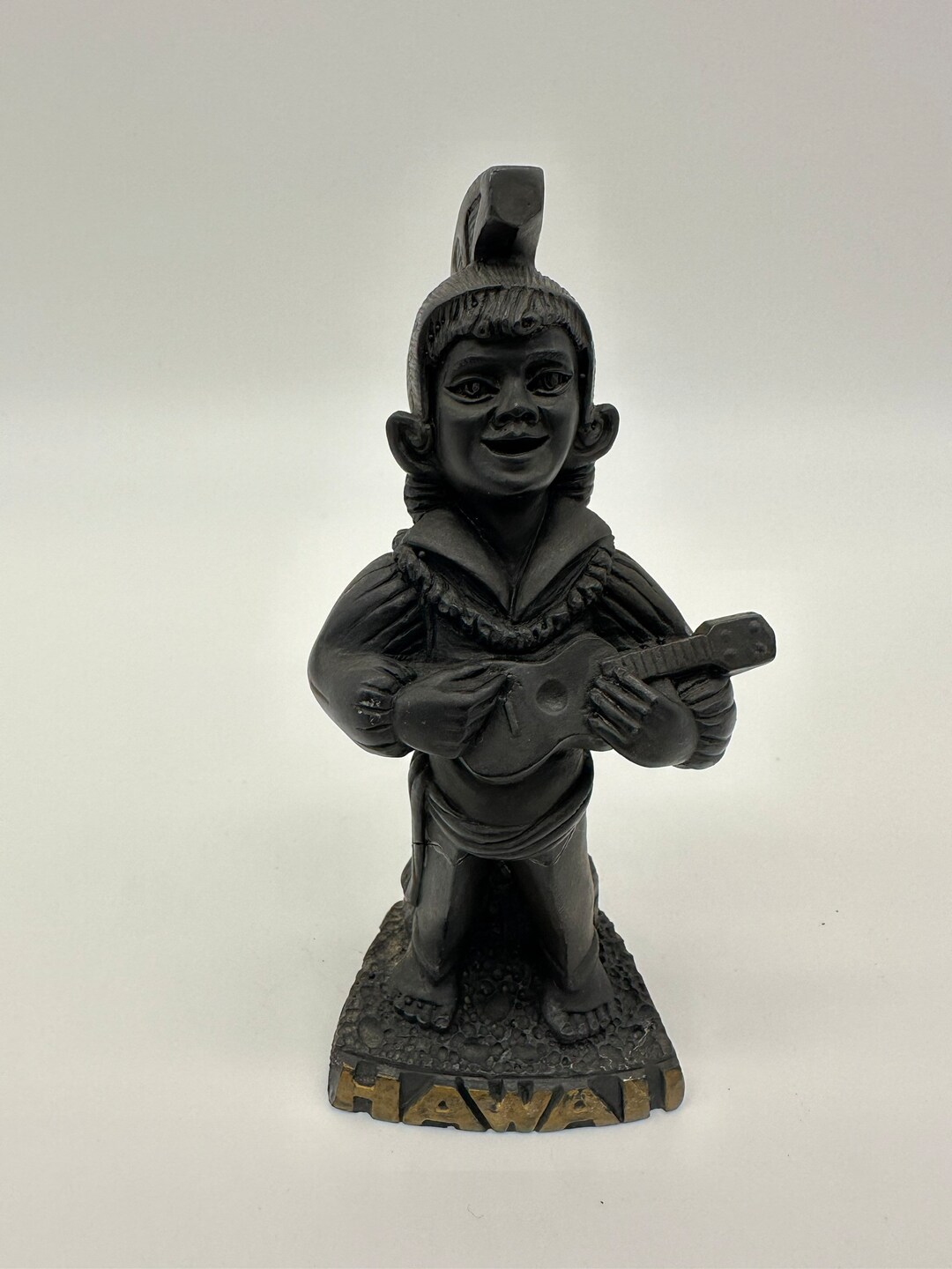 Vintage Hawaiian Boy Figurine Coco Joes Hawaii Lava Statue - Etsy