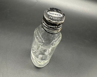 Vintage 1966 Pepto-bismol Norwich Clear Triangle Bottle - Etsy