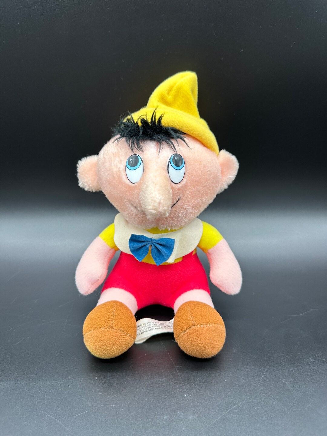 Vintage Pinocchio Stuffed Plush Walt Disney Production - Etsy