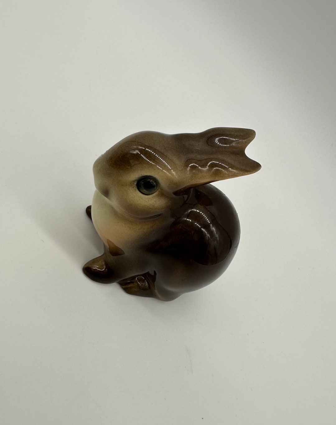 Vintage Rabbit Figurine Goebel West Germany Bunny Woodland Miniature ...