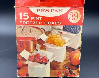 Cold Spot Freezer Carton Containers Boxes 25 Pint Boxes 1950s Kitchen ...