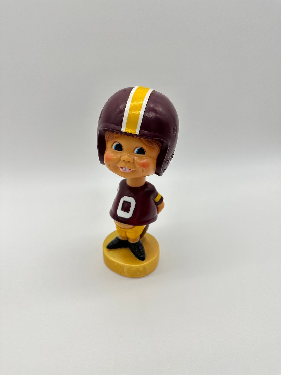 Vintage Bobble Head Nodder NFL Football Player Kitsch - Etsy