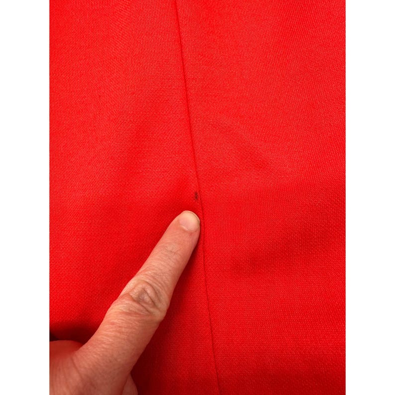 Vintage Red Dress 1980s R and K Originals Belted Business Christmas ...