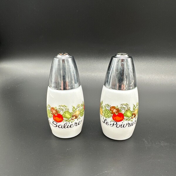 Pyrex Salt and Pepper Shakers - Etsy