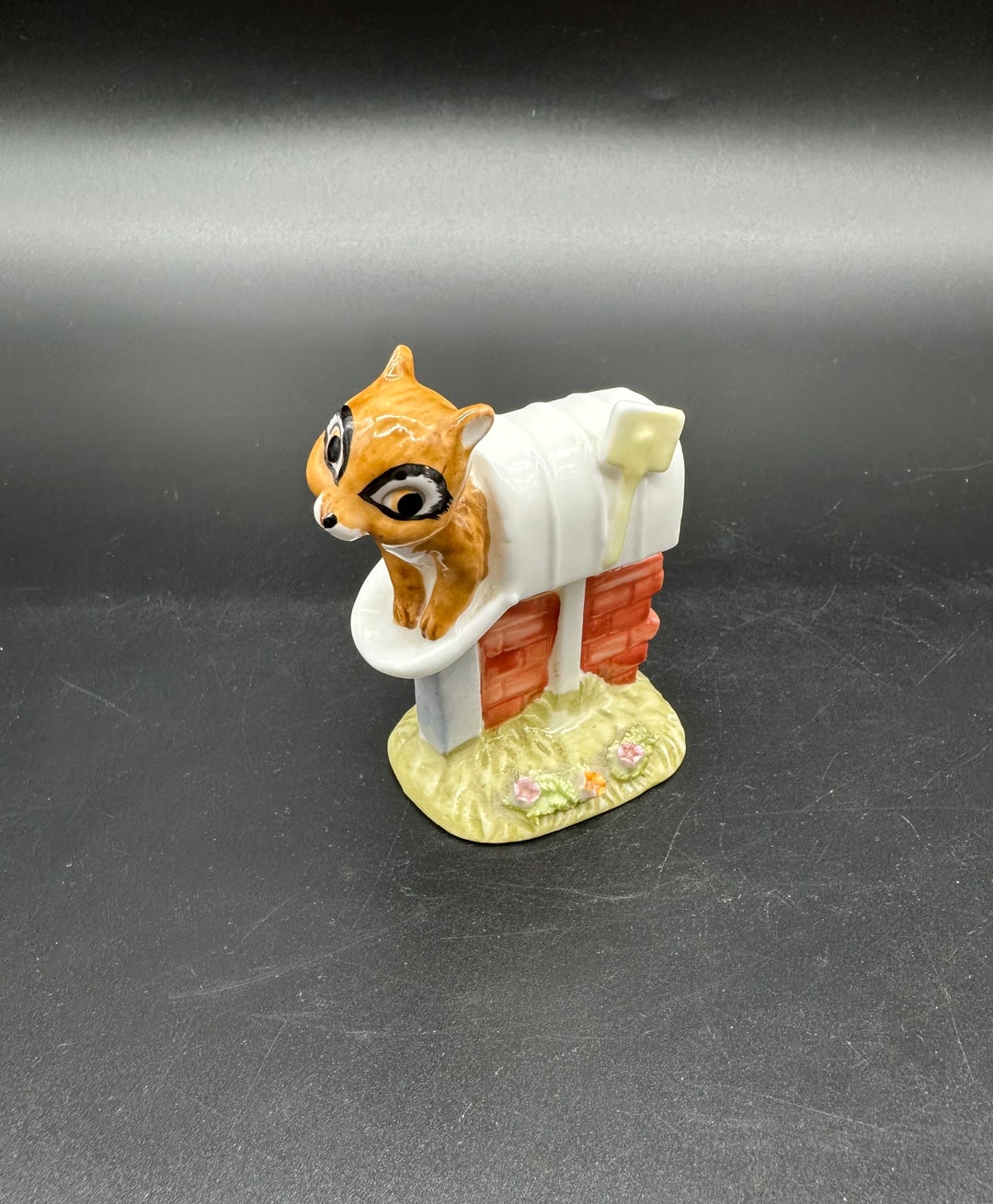 Vintage Chipmunk Figurine Enesco Bone China Maruri Masterpiece - Etsy