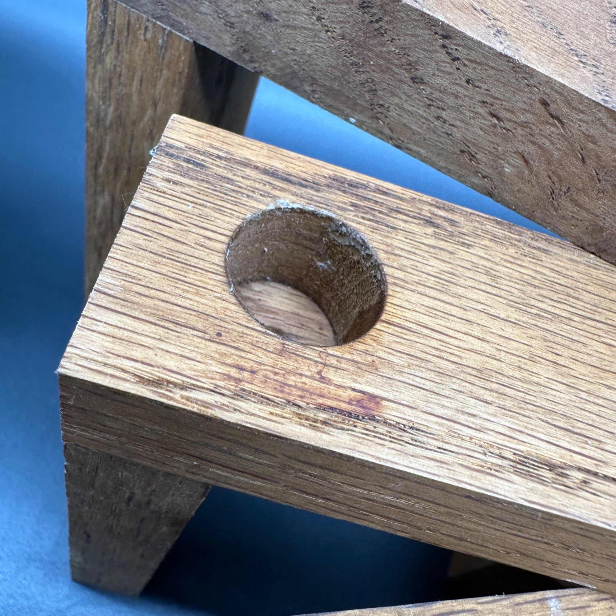 Vintage Candle Holder Wooden Reticulating Mid Century Modern 7 Candles ...