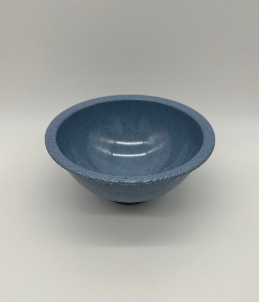 Melamine Bowl Serving Mixing Country Blue Speckled Retro Melmac - Etsy