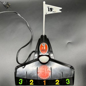 Vintage Golf Putting Green 19th Hole 1986 Birdie Hole Electric Putting ...