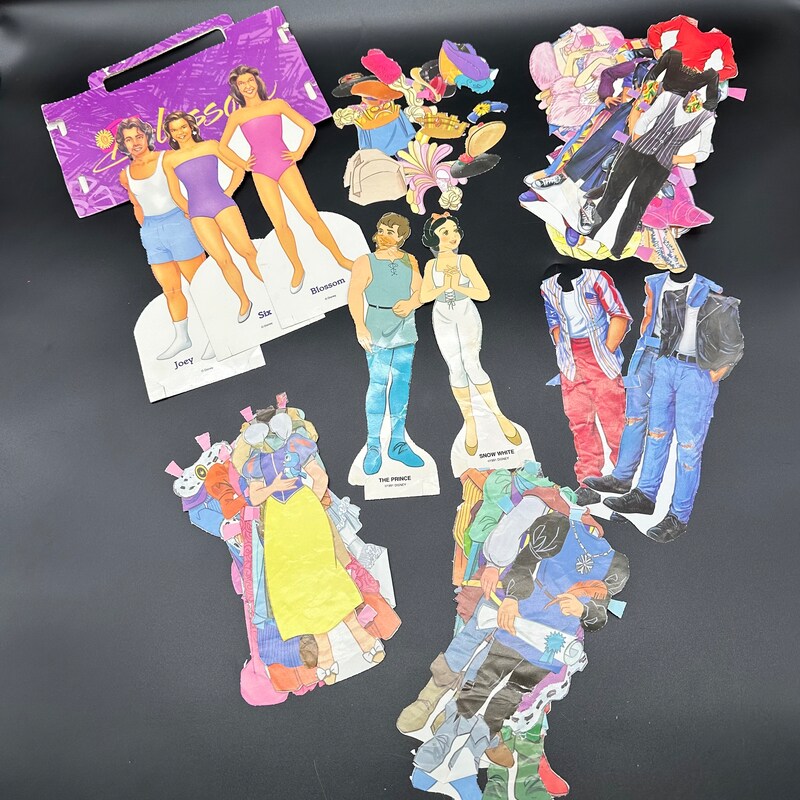 Vintage Paper Dolls - Etsy