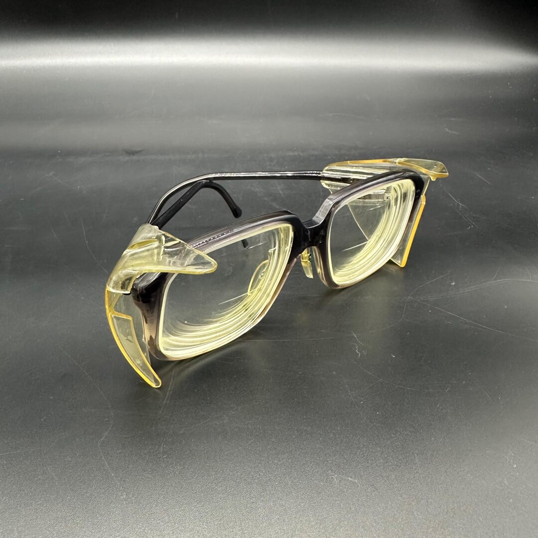 Vintage 1960s Titmus USA Safety Glasses Eyeglasses Side Shields Movie ...