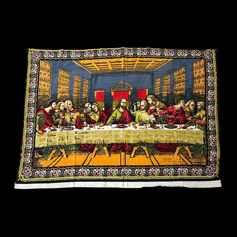 Last Supper Tapestry - Etsy